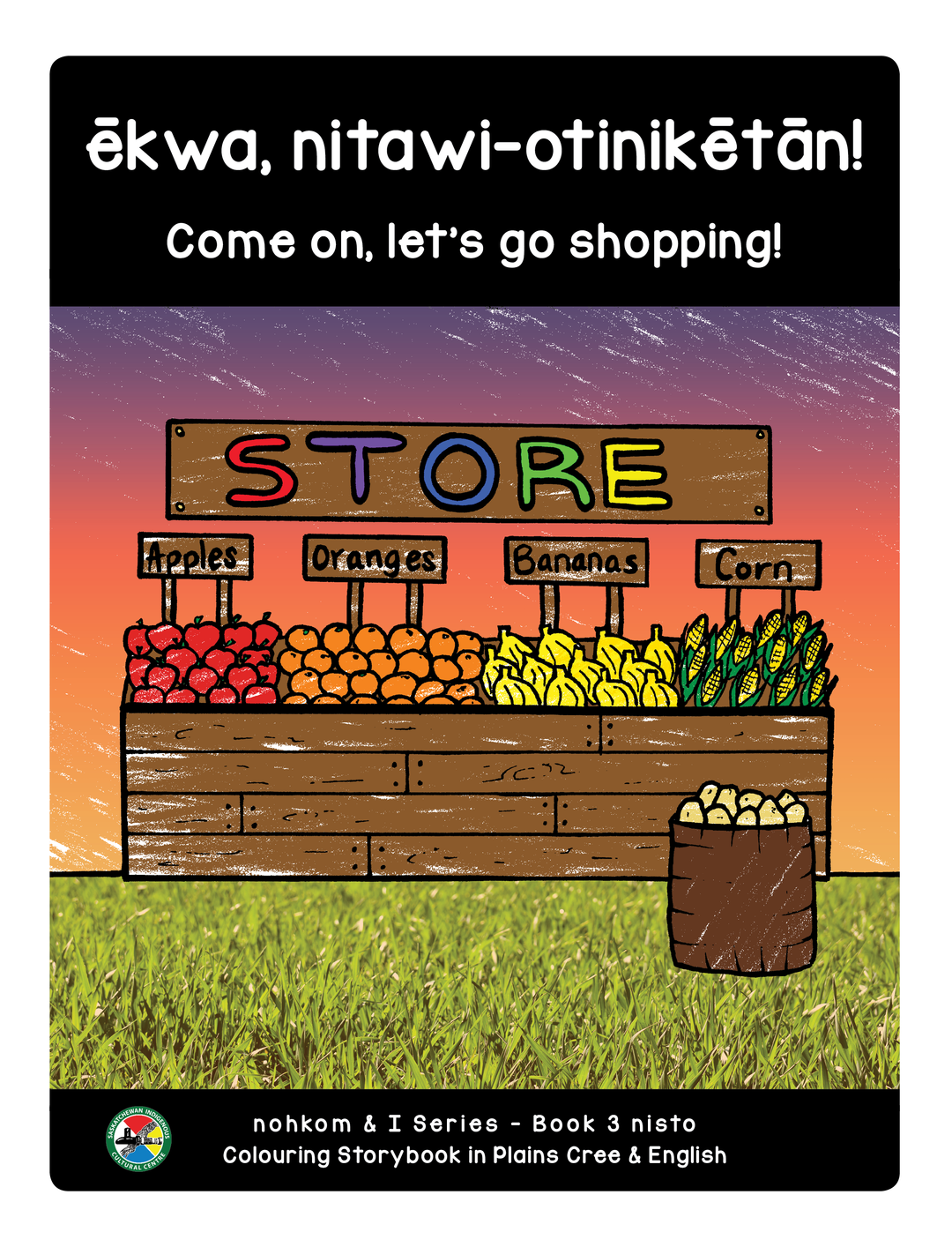 Plains Cree Colouring Books – SICC Online Retail Store